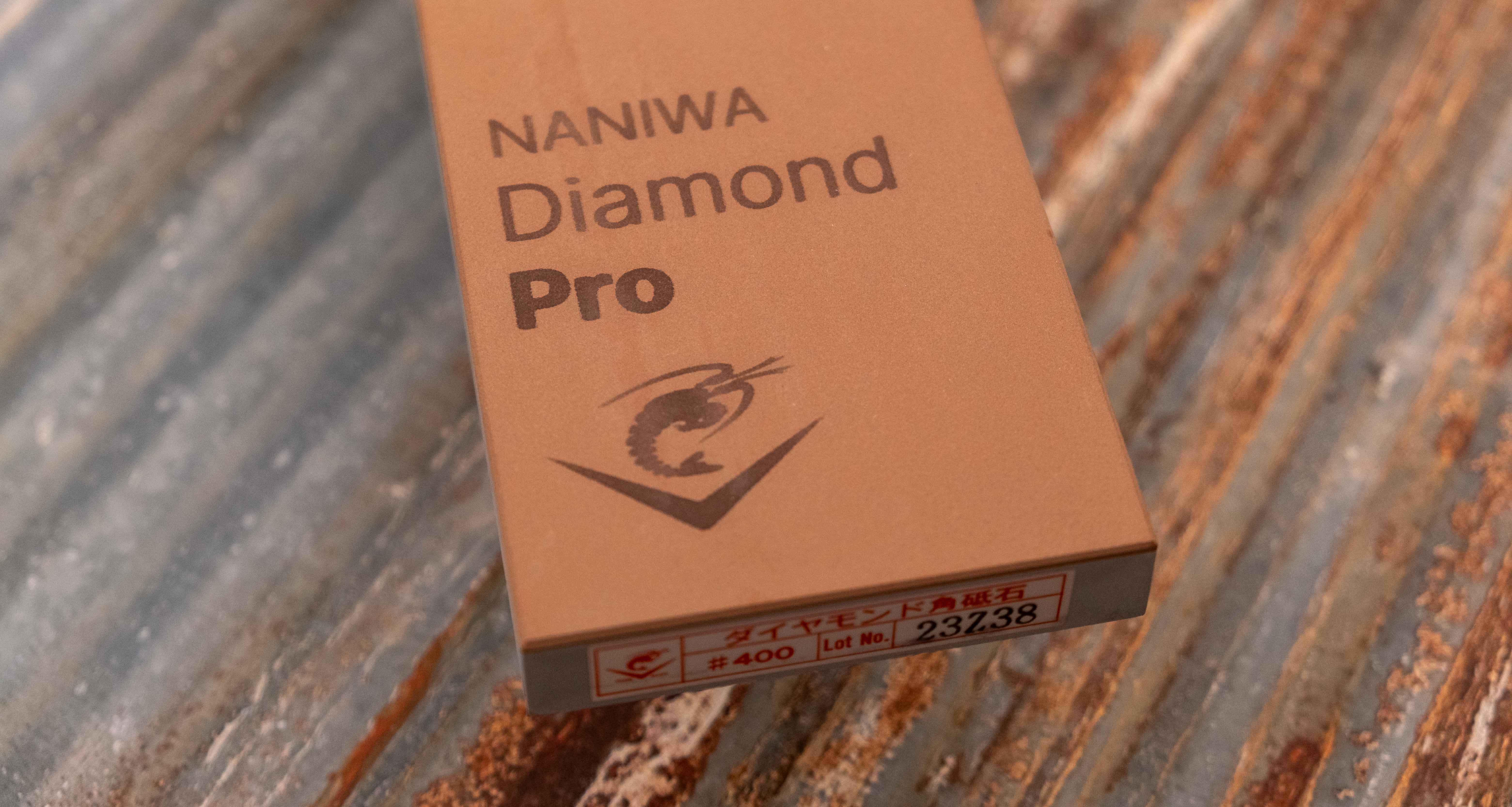 Naniwa Diamond Pro Stone - #400 [Diamond Stone Pro / DR-7504] – SharpEdge