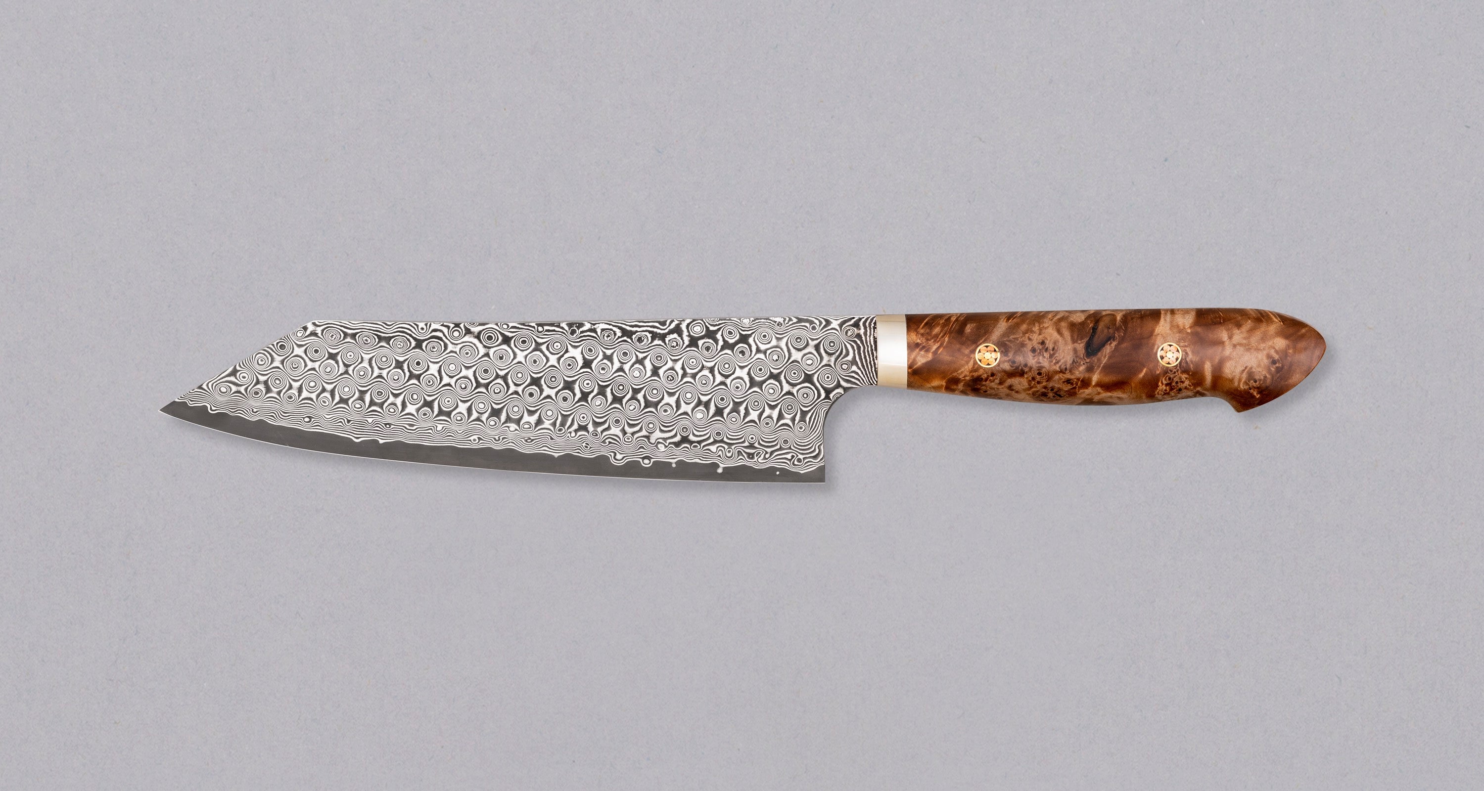 Nigara Kiritsuke-Gyuto SG2 Damascus Maplewood 210mm (8.3") – SharpEdge