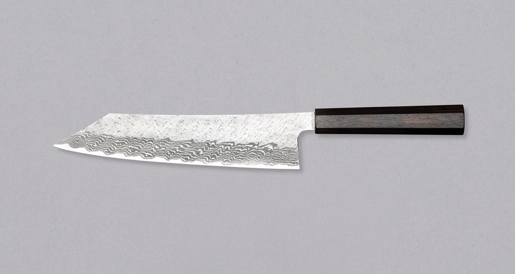 Nigara Kiritsuke Gyuto VG-10 Damascus Tsuchime 240mm (9.4") – SharpEdge
